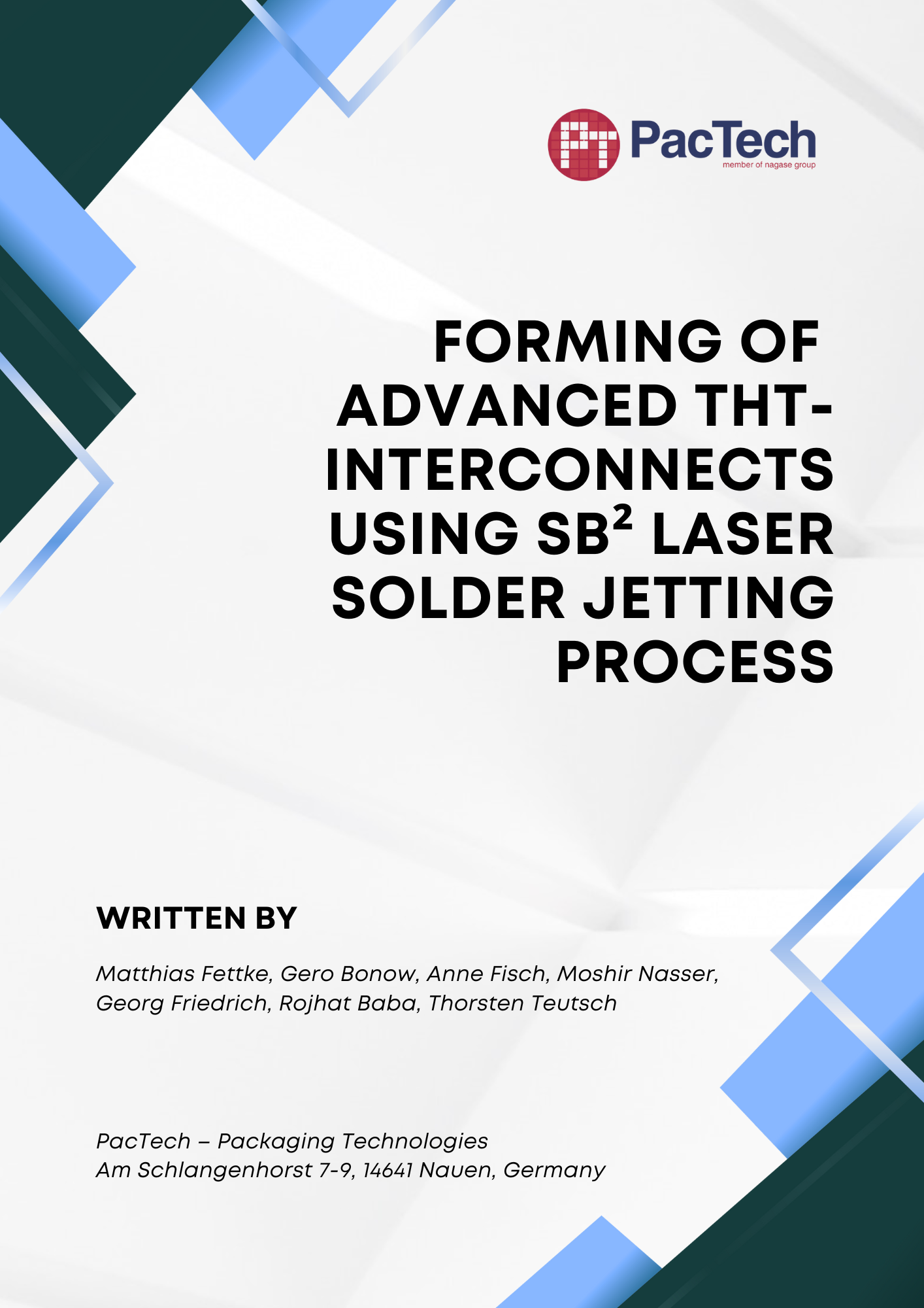 THT and Laser Solder Jetting: Forming Advanced Interconnects